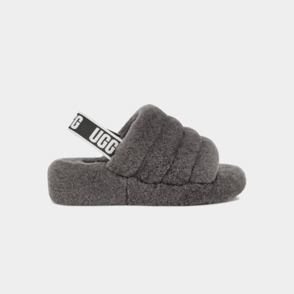 UGG | Shoes | Nib Uggs Fluff Yeah Grey | Poshmark